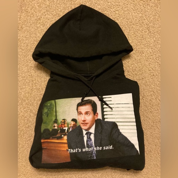 Sweaters | Hit Series The Office Hoodie Gently Used And Properly ...